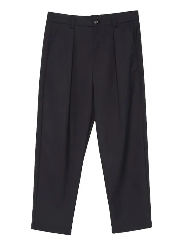 A.p.c. Tailored Pleated Trousers - Blue