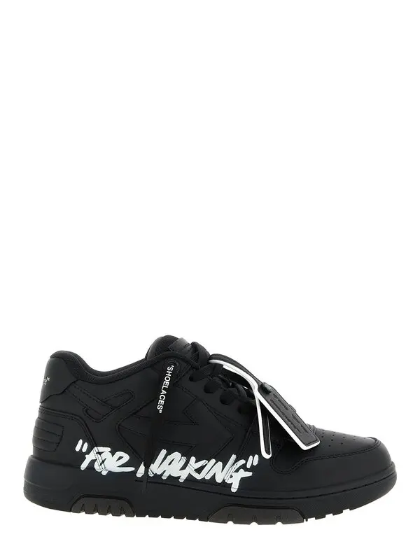 Off-White Out Of Office For Walking" Calf Leather Sneakers - Multicolor