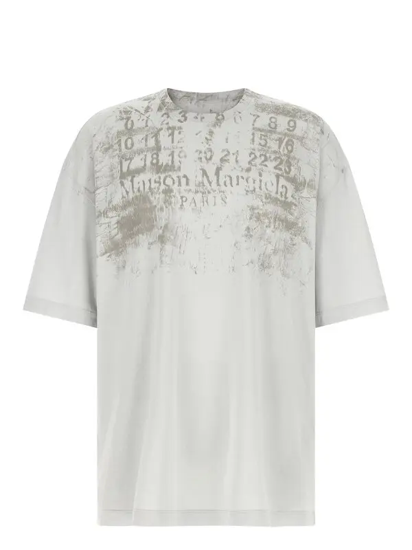 MAISON MARGIELA Numeric' T-shirt - Gray