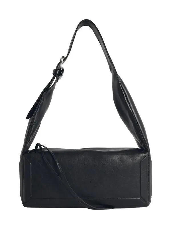 MAISON MARGIELA Sheepskin Box Bag - Black
