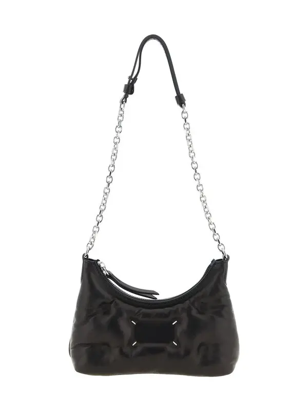 MAISON MARGIELA Glam Slam Hobo Micro Shoulder Bag - Black