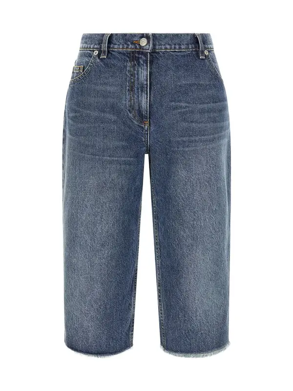 Magda Butrym 08' Capri Jeans - Blue