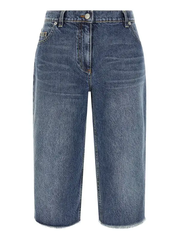 Magda Butrym 08' Capri Jeans - Blue