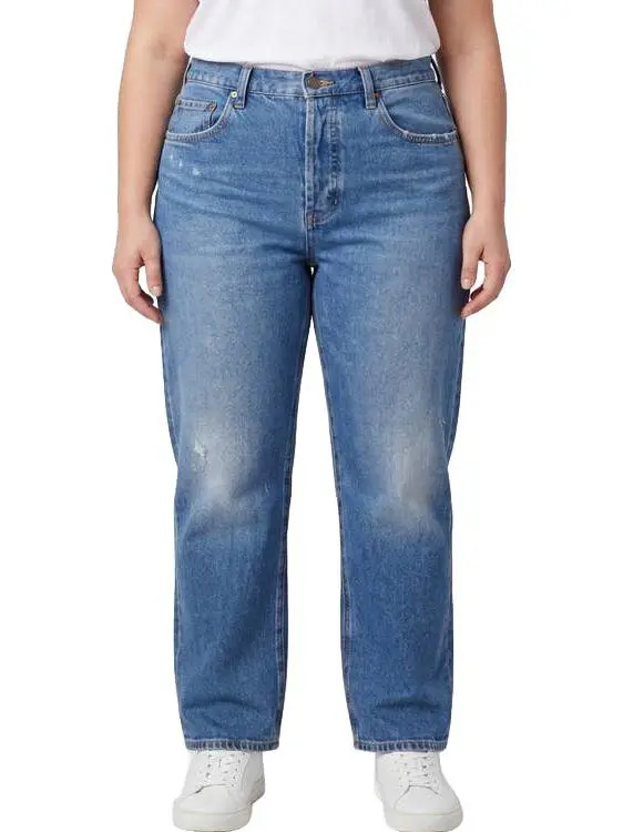 LIVERPOOL Maisie High Waist Straight Leg Jeans - Nomad Blue