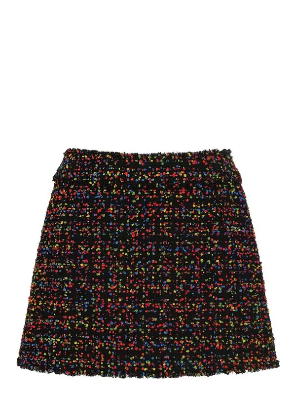 Dolce & Gabbana Tweed Miniskirt - Multicolor
