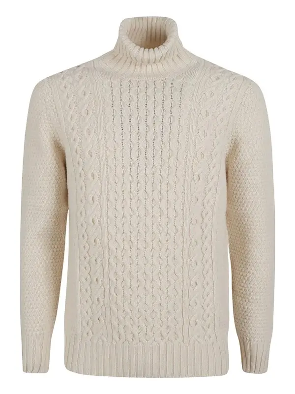 DRUMOHR Turtleneck Sweater - Nude
