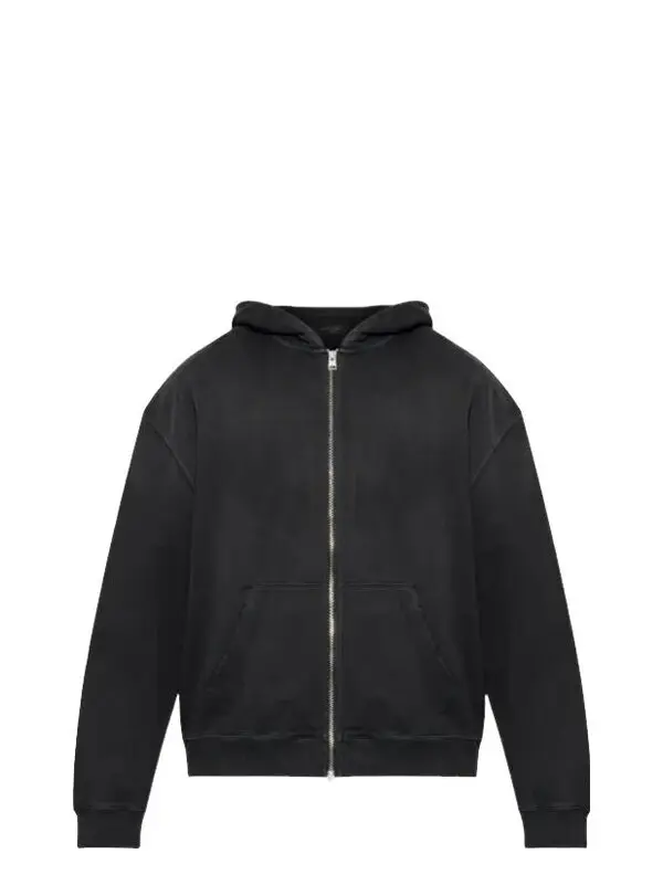 ALLSAINTS Logo Detailed Zip Hoodie - No