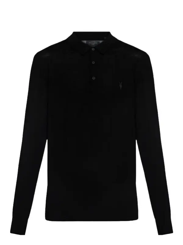 ALLSAINTS Mode Button Logo Polo Shirt - No