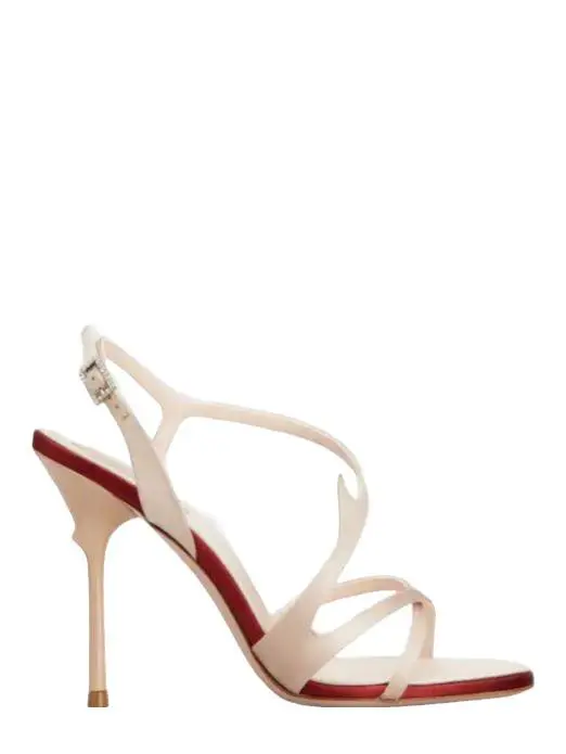 ROGER VIVIER Satin Sandals - Nude
