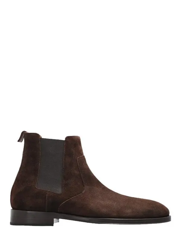 Paul Smith Almond Toe Ankle Boots - Black