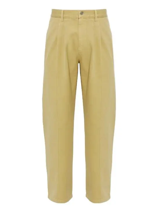 Isabel Marant Étoile Tailored Trousers With Belt Loops - Yellow