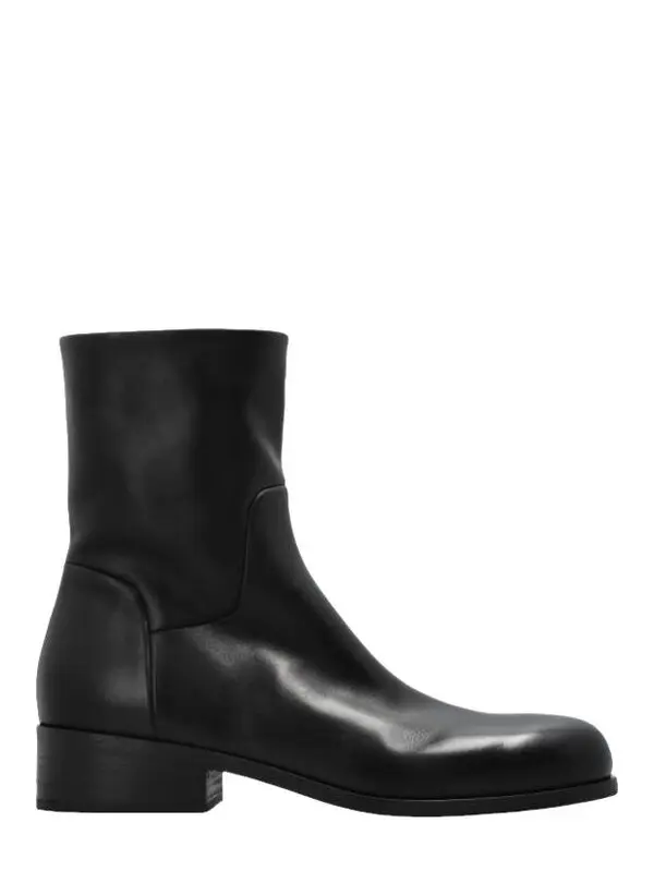Marsèll Zip Ankle Boots - Black