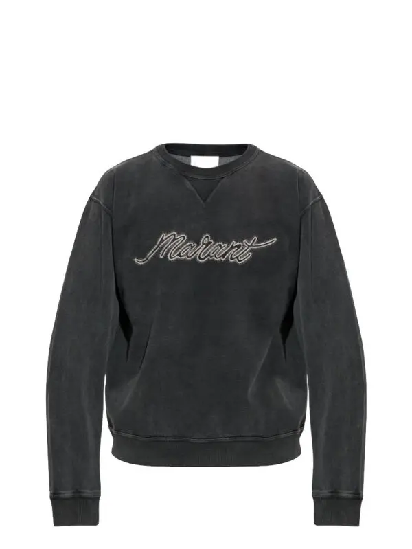 Isabel Marant Étoile Long-sleeve Sweatshirt - Fade Black