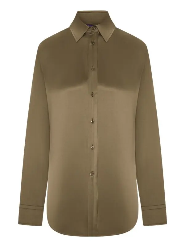 Ralph Lauren Long-sleeve Button-down Shirt - Brown
