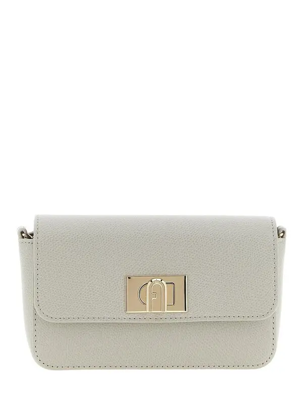 Furla 1927 Mini Chain Shoulder Bag - Grey