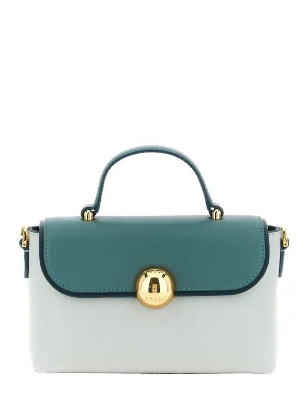 Furla Mini Shoulder Bag With Top Handle - Green