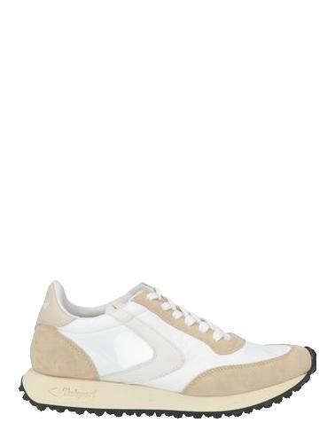 VALSPORT Leather And Textile Low-top Sneakers - Cream