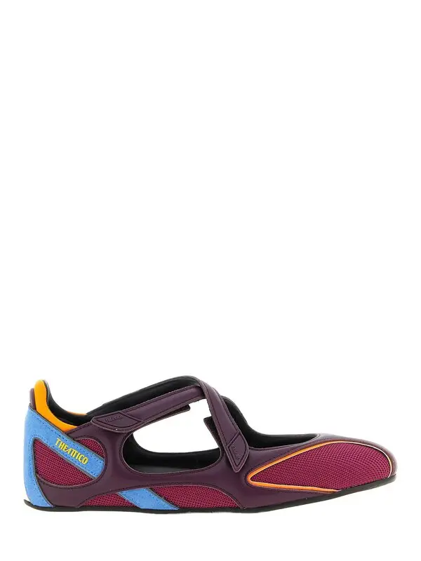 Attico Floor 01' Ballet Flats - Multicolor