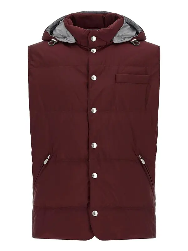 Brunello Cucinelli Padded Vest - Multicolor