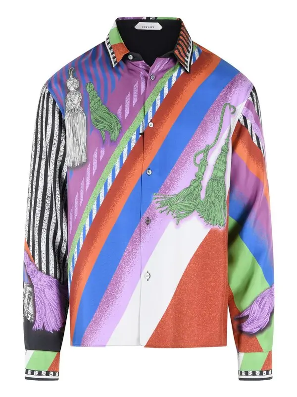 Versace Silk Shirt - Multicolor
