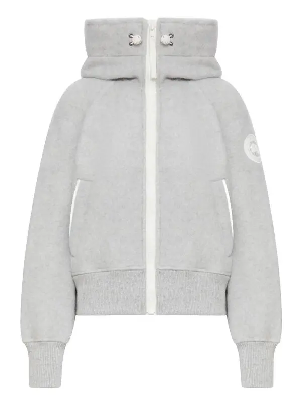 Canada Goose Cropped Hooded Jacket - Gray