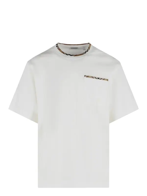 Burberry Ryan' Cotton T-shirt - White