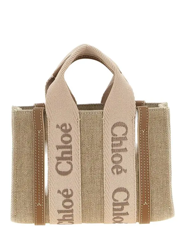 Chloé Woody' Mini Handbag - Pink