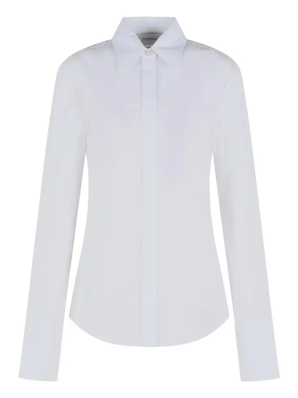 Sportmax Cotton Poplin Shirt - White
