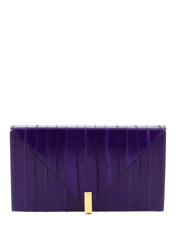 GIUSEPPE ZANOTTI Tuxedo Clutch - Purple
