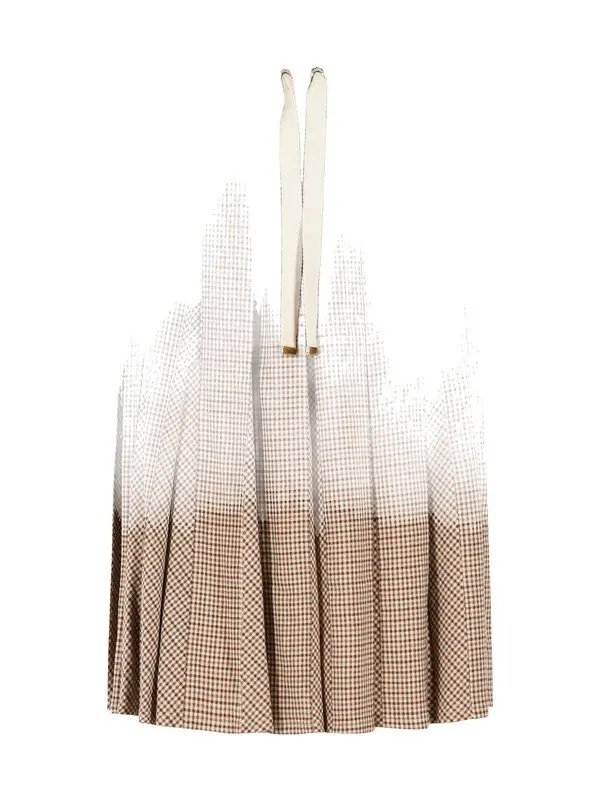 Moncler Midi Skirt - Cream