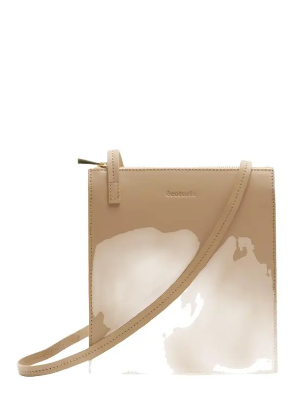 Écotorie Polly" Calf Leather Shoulder Bag - Black