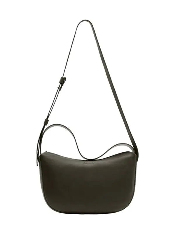 Écotorie Peggy Dark Moss Leather Sling Bag - Green