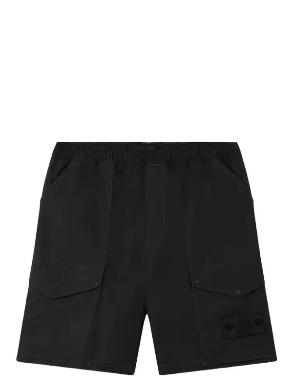 Stone Island Cargo Shorts - Black