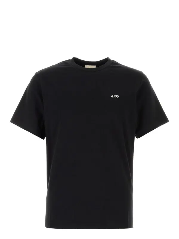 AUTRY Cotton T-shirt - Black
