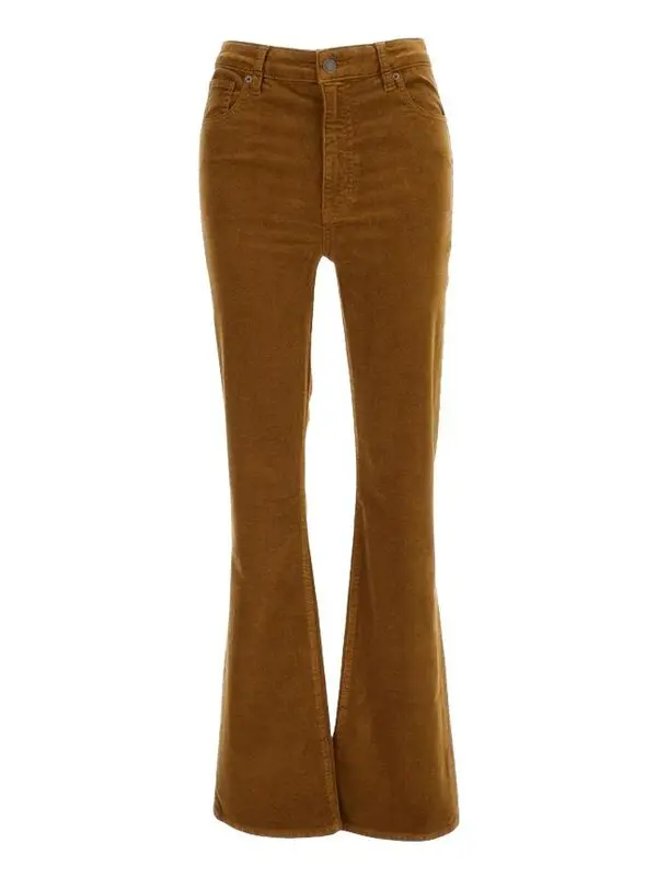 FRAME The Corduroy Reboot Bootcut Pants - Beige