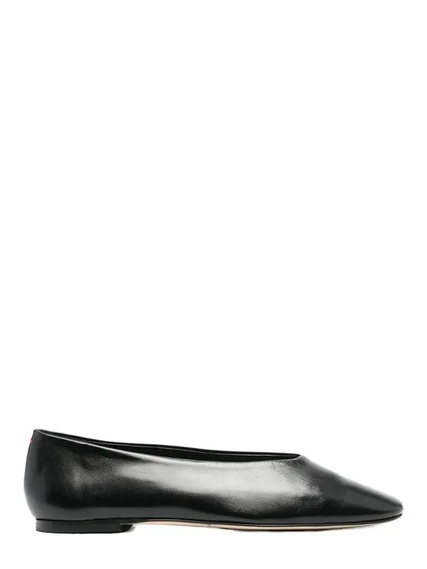 AeydĒ Leather Ballet Flats - Black