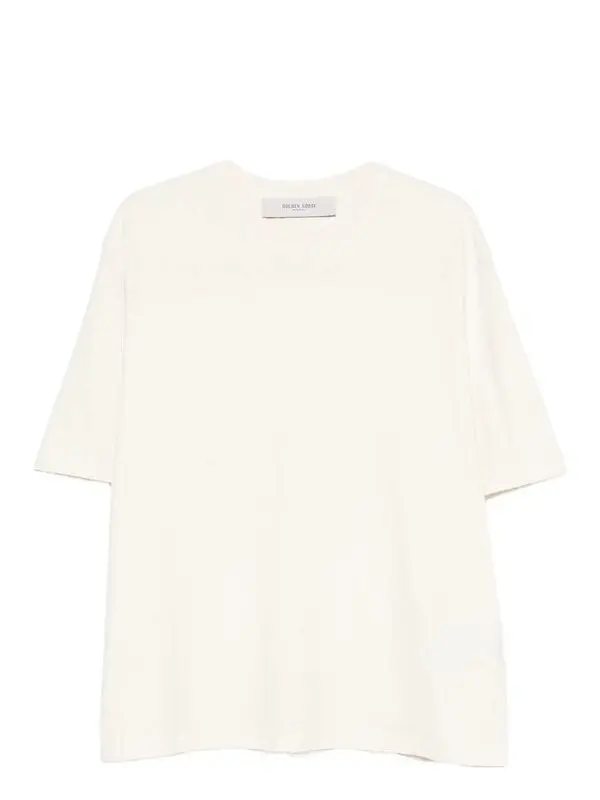 GOLDEN GOOSE Neutrals T-shirts & Vests T-shirts - Cream