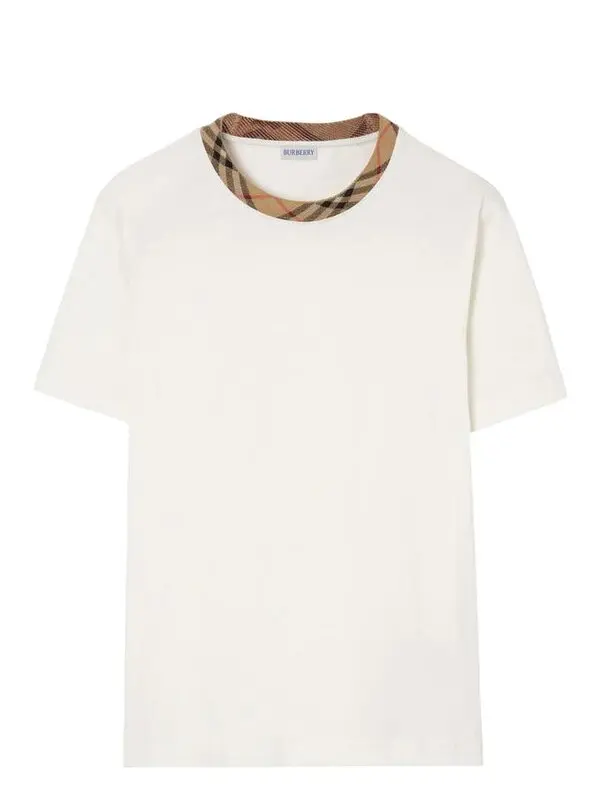 Burberry Neutrals T-shirts & Vests T-shirts - Cream