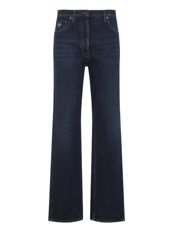 Prada Wide-leg Jeans - Blue