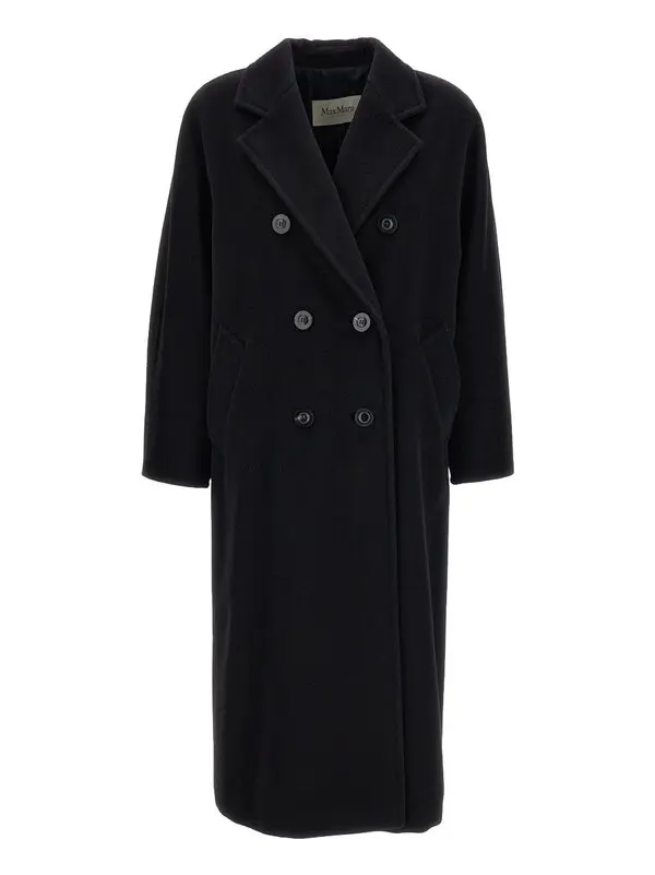 Max Mara 101801 Icon Coat Virgin Wool And Cashmere Blend - Multicolor