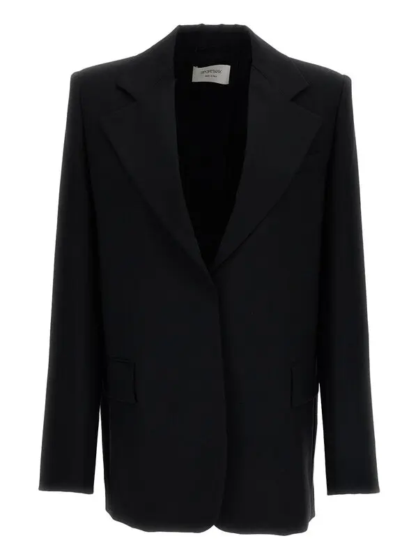 Sportmax Wool Oversize Blazer - Multicolor