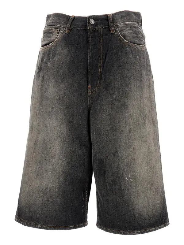 Acne Studios Denim Bermuda Shorts - Multicolor