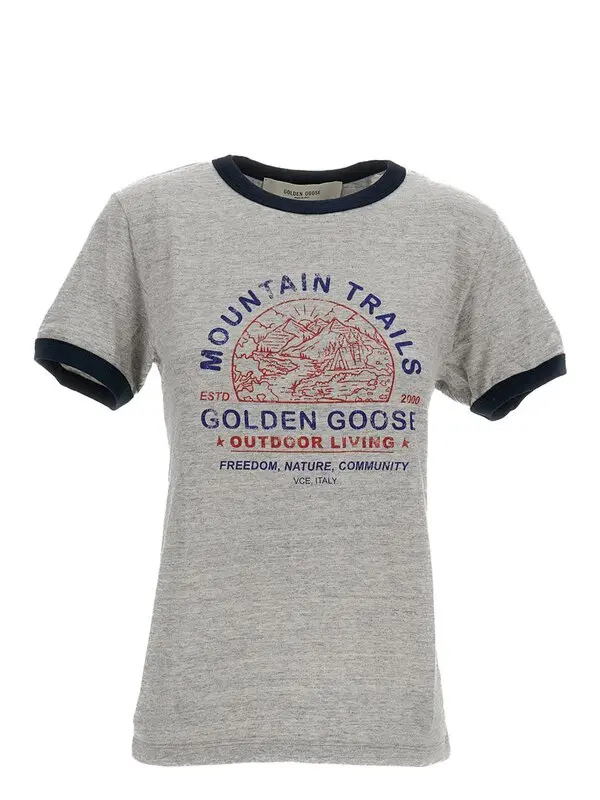 GOLDEN GOOSE Graphic T-shirt - Multicolor