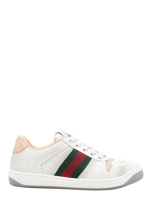 Gucci Leather Trainers - Black