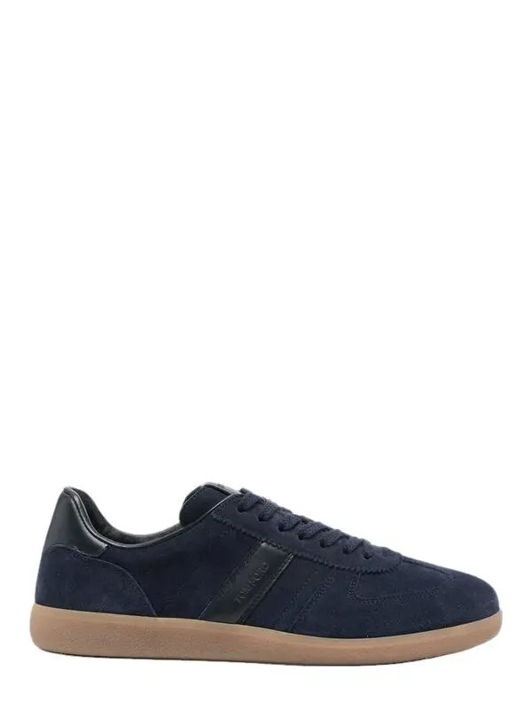 TOM FORD Suede Lace-up Low-top Sneakers - Blue