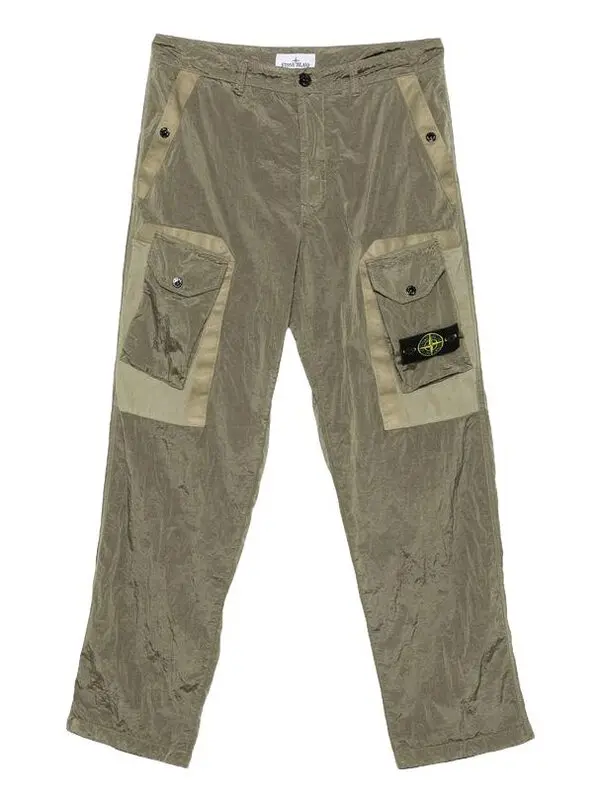 Stone Island Regular & Straight-leg Trousers - Green