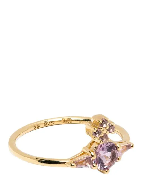 VIVIENNE WESTWOOD Tone Stainless Steel Ring - Gold