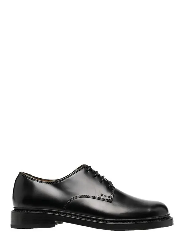 Our Legacy Leather Lace-up Oxford Shoes - Black