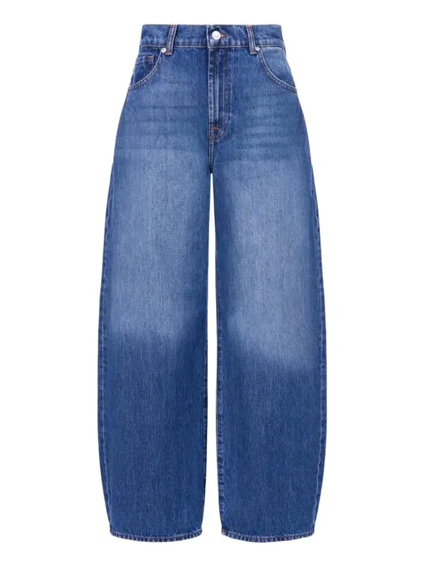 7 For All Mankind Straight-leg Jeans - Blue