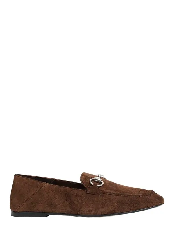 Gucci Jordaan Soft Loafers - Brown